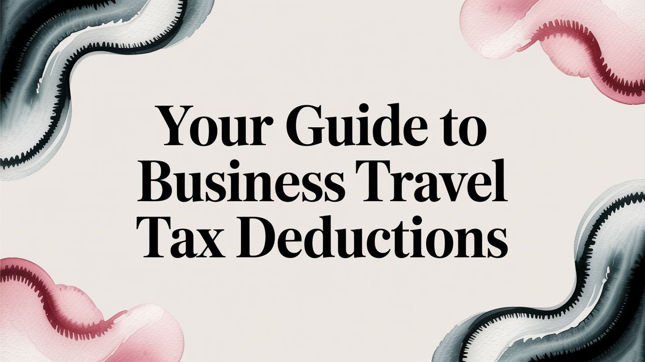 Your Guide to Business Travel Tax Deductions